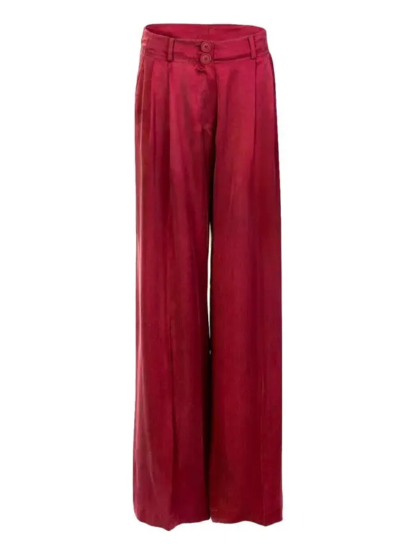 Silvia Tcherassi Opal Buttoned Trousers - Red