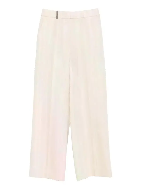 Peserico Straight Trousers - Neutrals