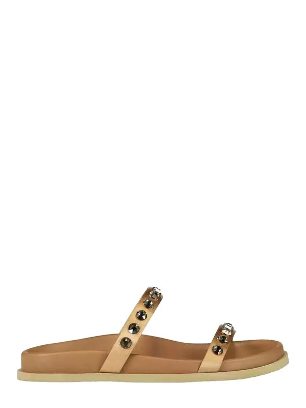 PEDRO GARCIA Doyel Studded Sandals - Neutrals