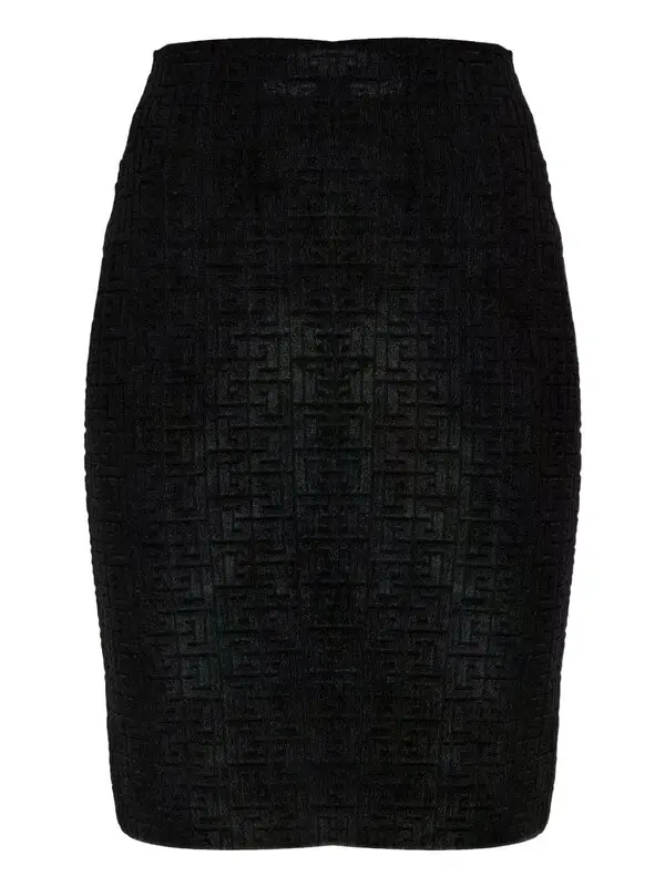 Balmain Pencil Skirt - Black