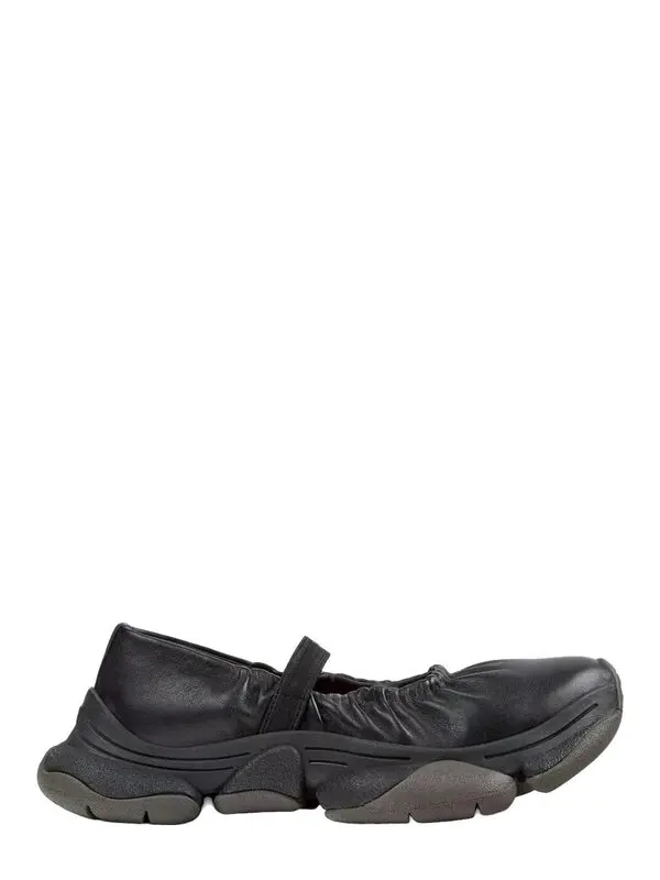Camper Karst Elasticated Ballet Flats - Black