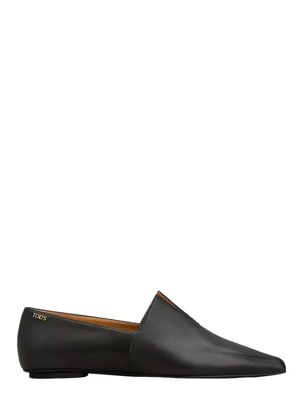 TOD'S Pointed Ballerinas - Black