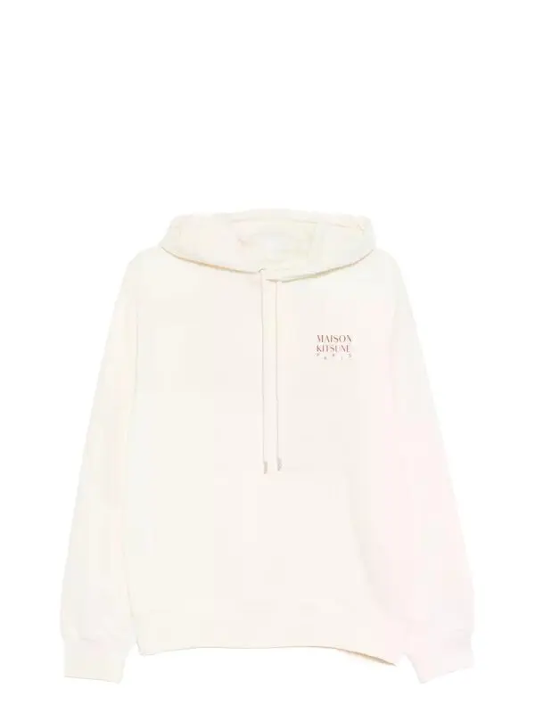 Maison Kitsuné Hooded Pullover Sweatshirt - Neutrals