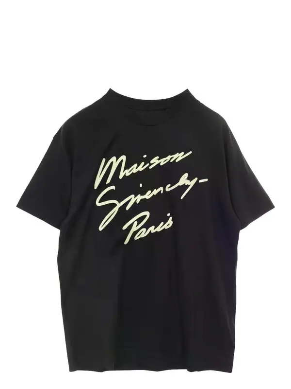 Givenchy 2020s Embroidered T-shirt - Black