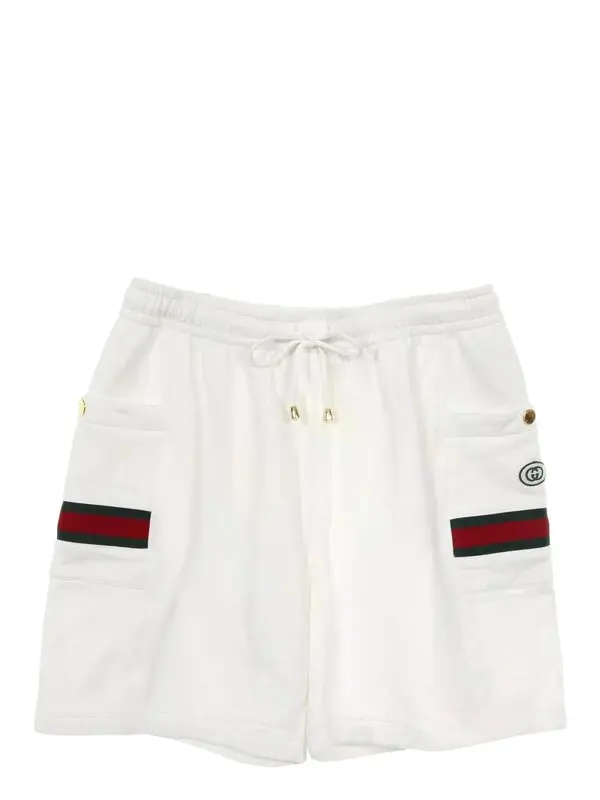 Gucci 2010s Sherry Line Pocket Shorts - White