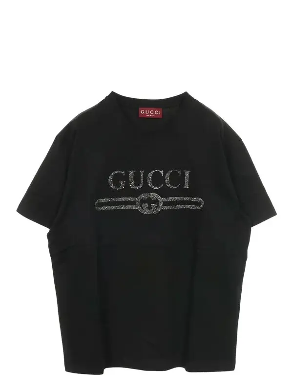 Gucci 2010s Logo Short-sleeve T-shirt - Black