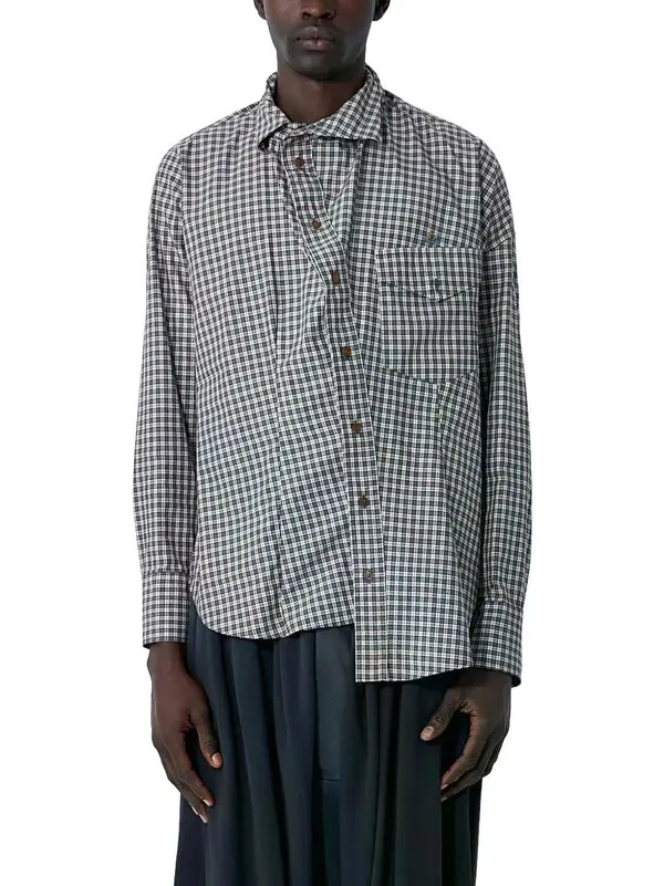 VIVIENNE WESTWOOD Asymmetric Shirt - Neutrals