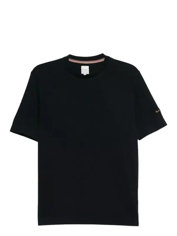 Paul Smith Integrated-rib T-shirt - Blue