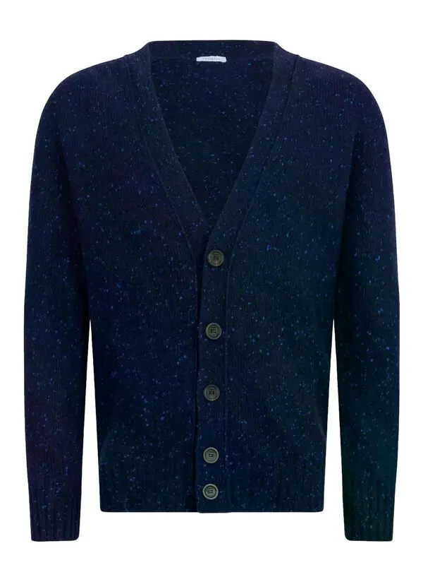 Malo V-neck Cardigan - Blue
