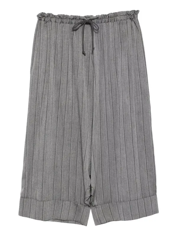 Y’s Striped Trousers - Grey