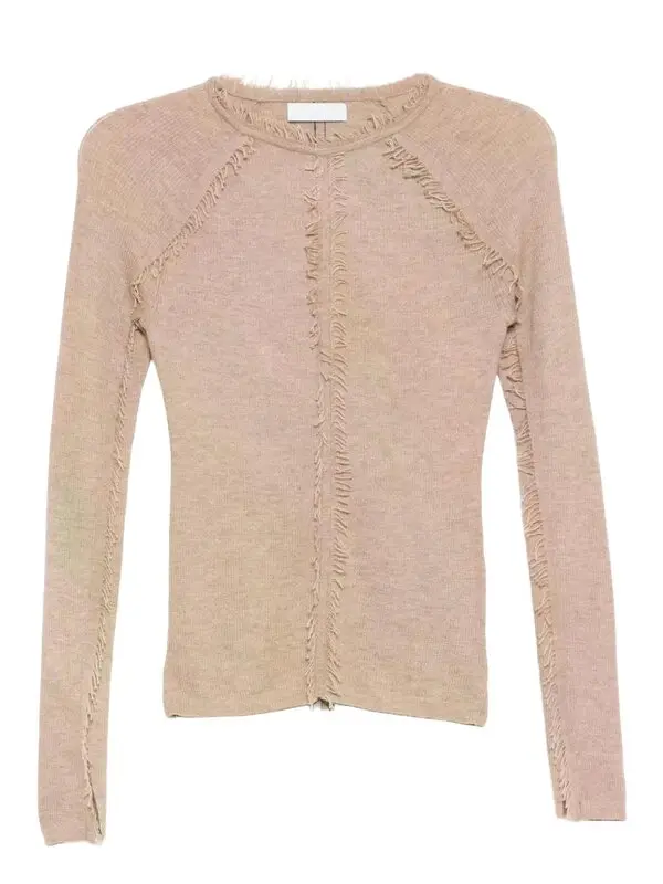 CUDDLEUP Cashmere Top - Brown