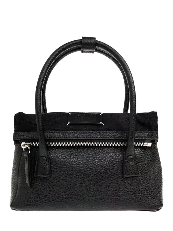 MAISON MARGIELA Leather 5ac Tote - Black