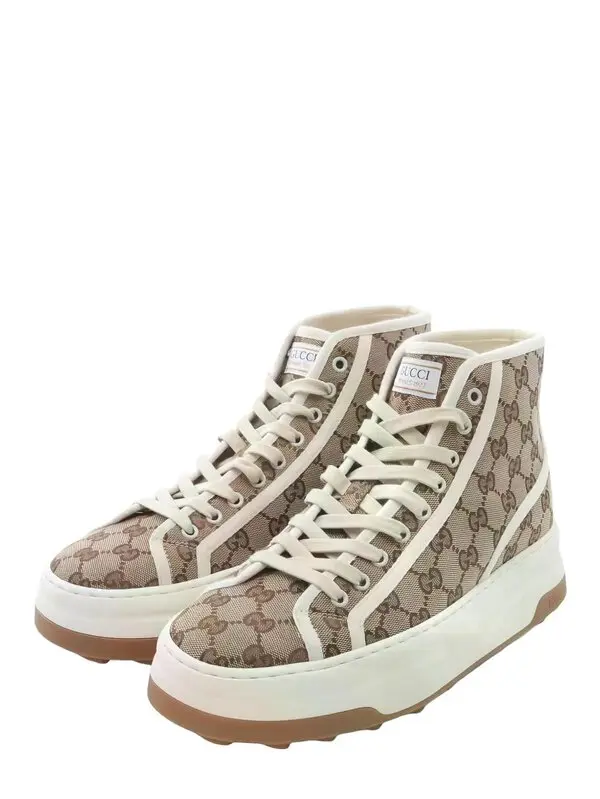 Gucci 20s High-top Sneakers - Brown