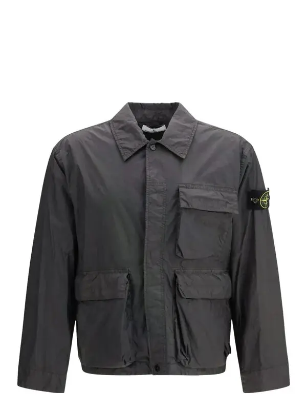 Stone Island Pocket Badge Overshirt - Grey