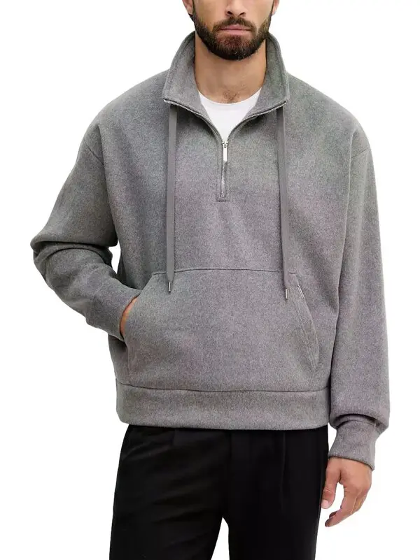 Michael Kors Zip Pocket Sweatshirt - Grey