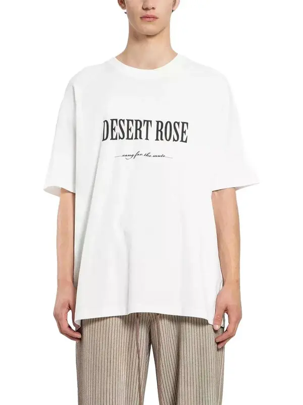 SONG FOR THE MUTE Desert Rose T-shirt - White