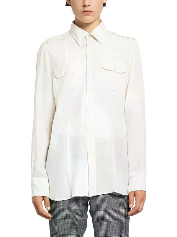 TOM FORD Pocket Shirt - White