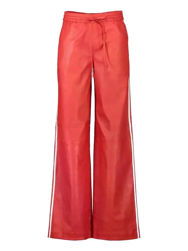 Sprwmn Striped Baggy Trousers - Red