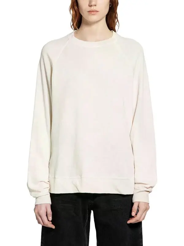 JAMES PERSE Relaxed Fit Terry Sweatshirt - Neutrals
