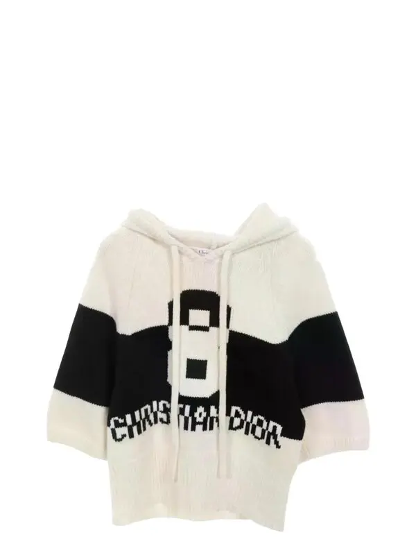 Dior Short-sleeve Hoodie - Neutrals