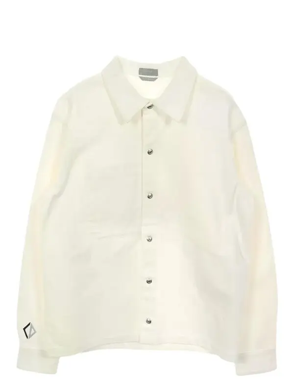 Dior 2000s Cd Diamond Shirt Jacket - Neutrals