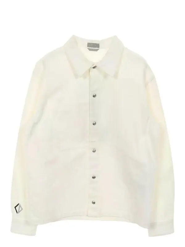 Dior 2000s Cd Diamond Shirt Jacket - Neutrals