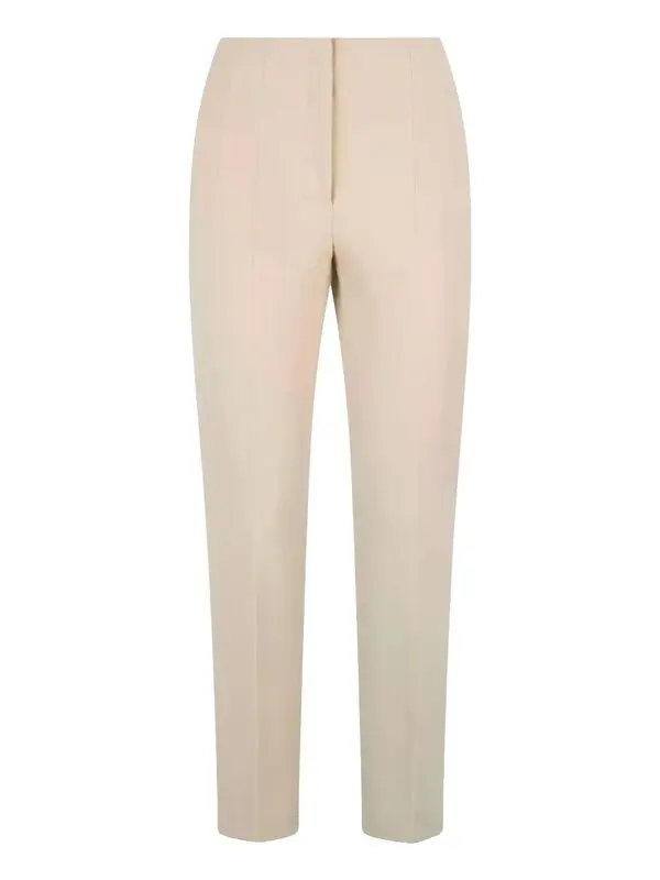 Peserico High-waisted Slim Fit Trousers - Neutrals