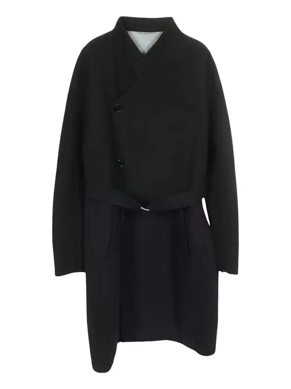 Dior 2000s Wool Coat - Black