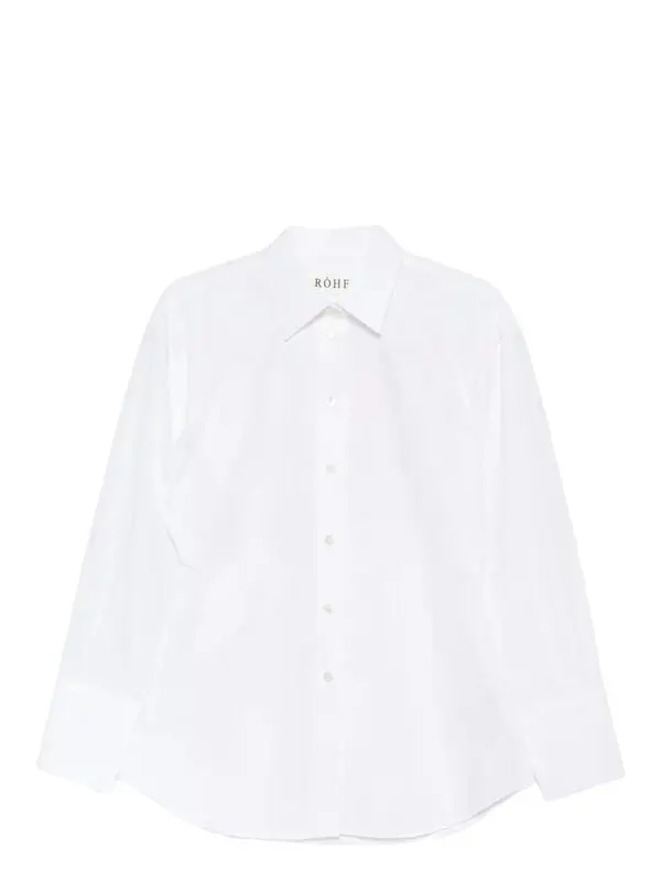RÓHE Crinkled Shirt - White