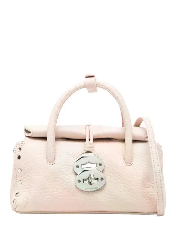 ZANELLATO Dotta Centauro Studded Tote - Pink