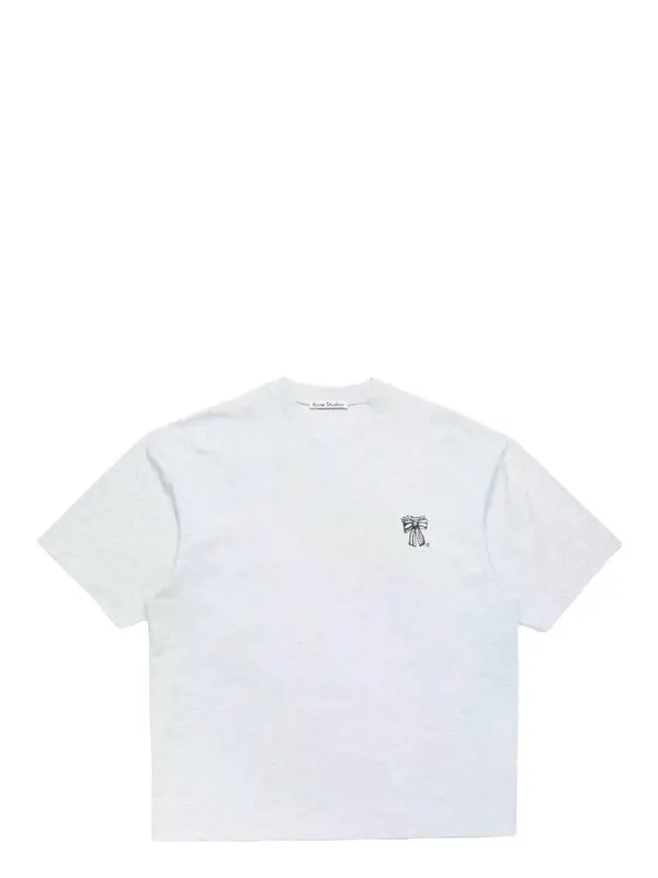 Acne Studios Logo-print T-shirt - Grey
