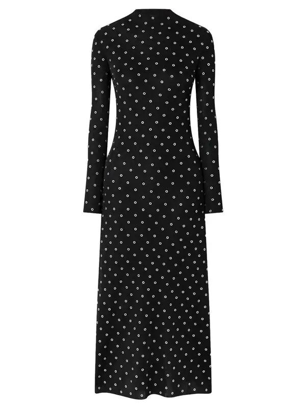 Altuzarra Kaplan Eyelet-embellished Maxi Dress - Black