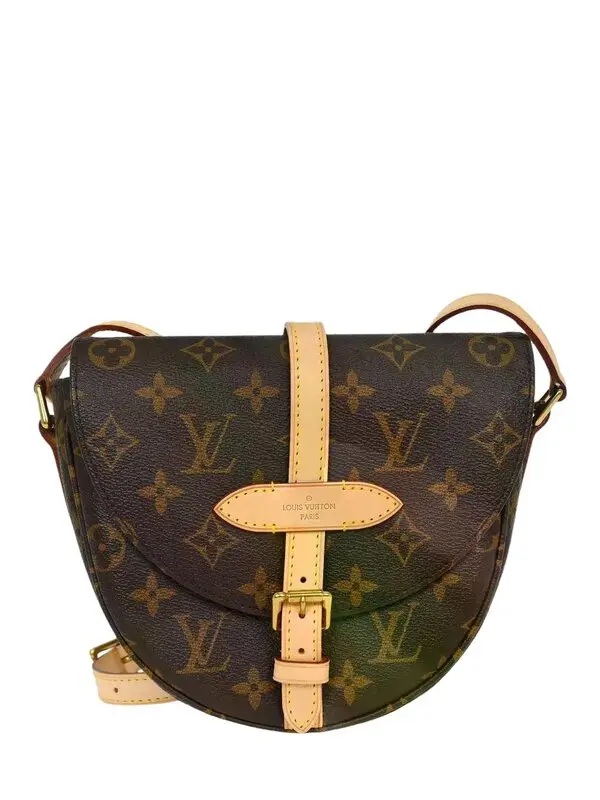LOUIS VUITTON 2012 Chantilly Pm Monogram Crossbody Bag - Brown
