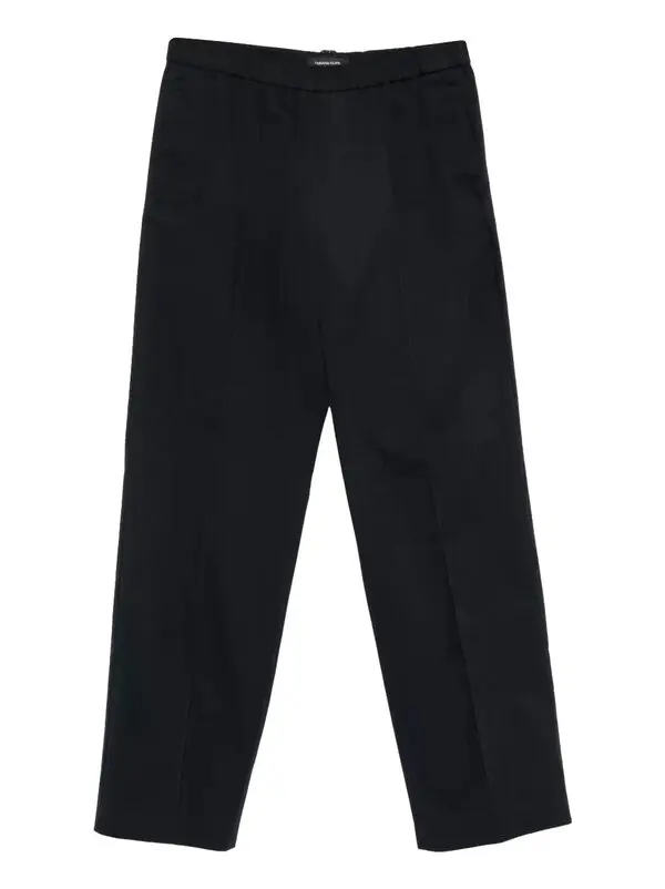 Fabiana Filippi Elastic-waist Trousers - Blue