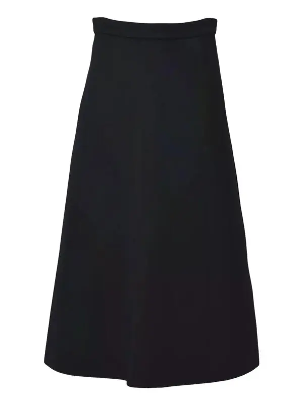 Max Mara A-line Midi Skirt - Blue