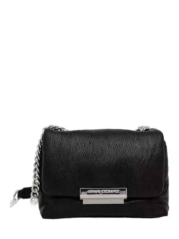 Armani Exchange Logo-plaque Mini Bag - Black