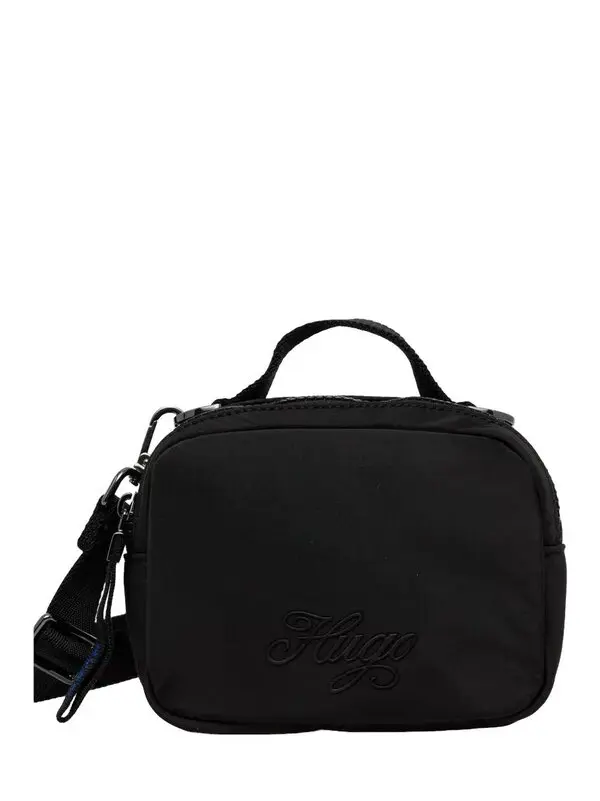 Hugo Zip Tote Bag - Black