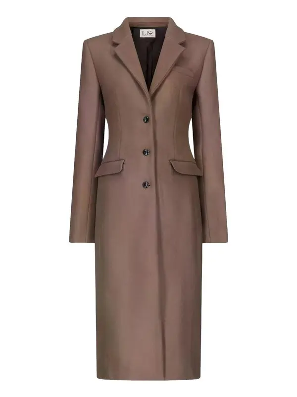 LUDOVIC DE SAINT SERNIN Buttoned Coat - Brown