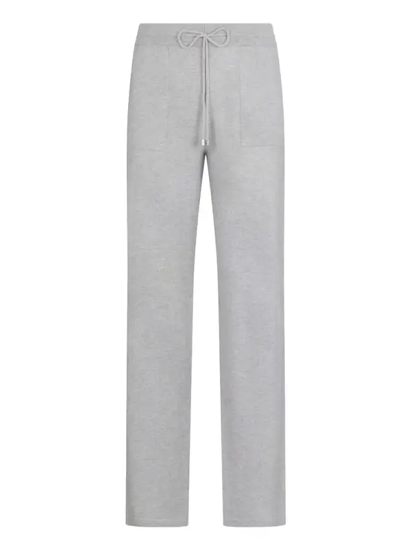 Malo Drawstring-waist Trousers - Grey
