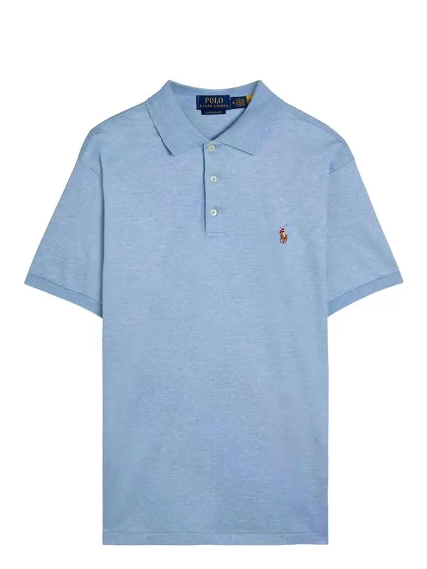 Polo Ralph Lauren Logo-embroidered Polo Shirt - Blue