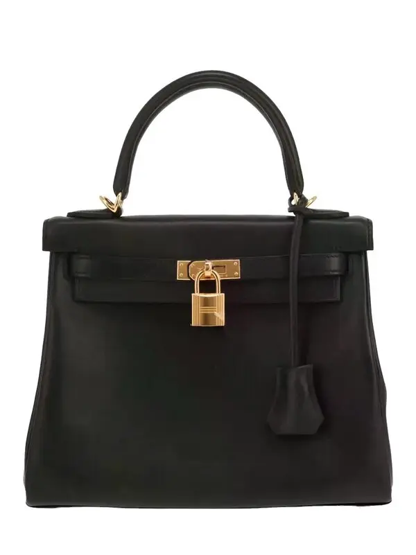 Hermès 25 Kelly Handbag - Black