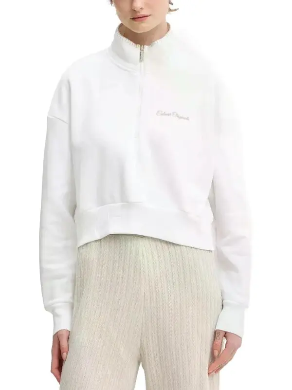 COLMAR Half-zip Turtleneck Sweatshirt - White