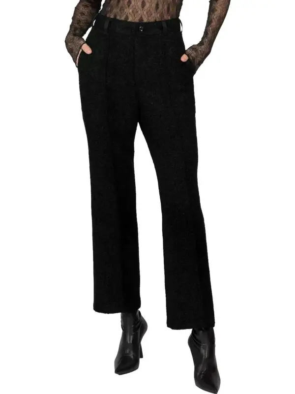 SHIRO SAKAI Panelled Trousers - Black