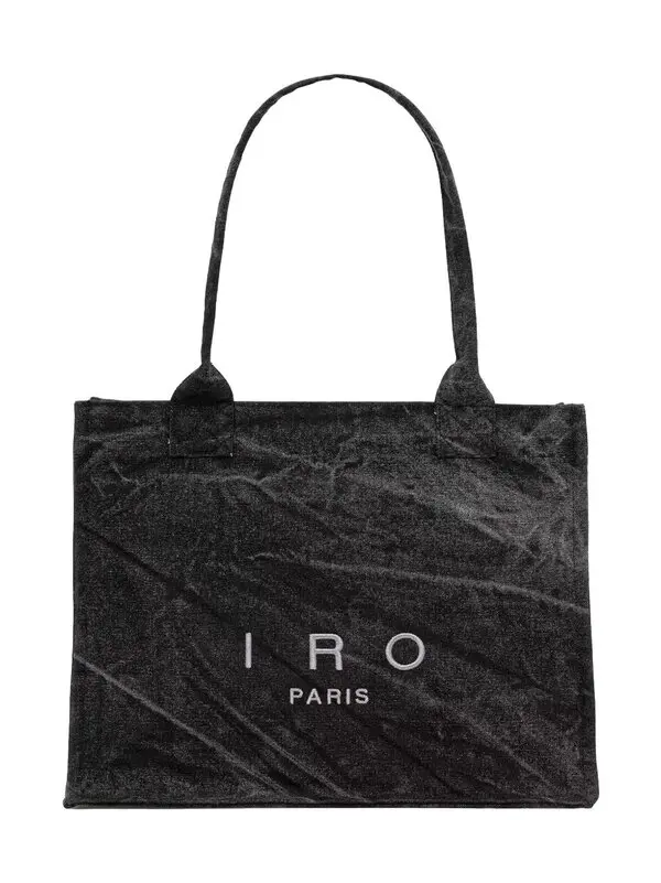 IRO PARIS Logo Tote Bag - Black