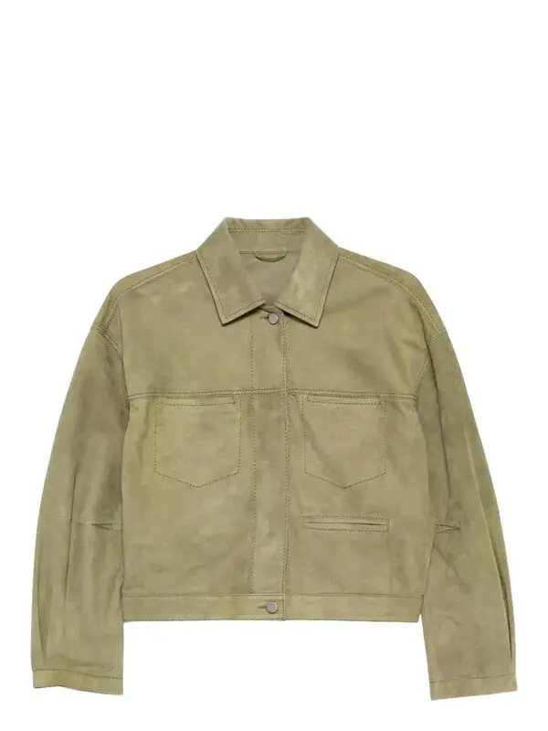 DESA 1972 Suede Jacket - Green