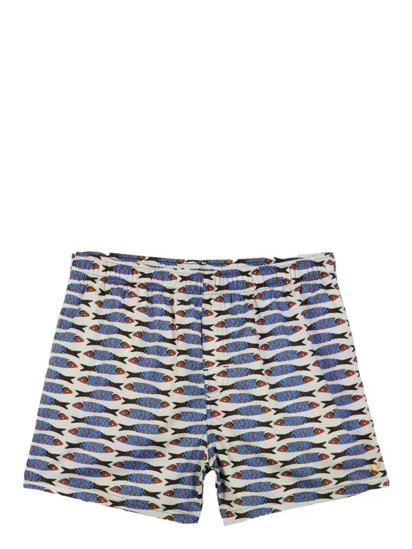 OSKLEN Printed Swim Short - Neutrals