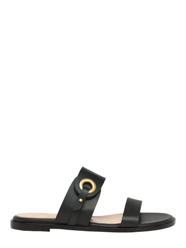 GIANVITO ROSSI Granada Strap Sandals - Black