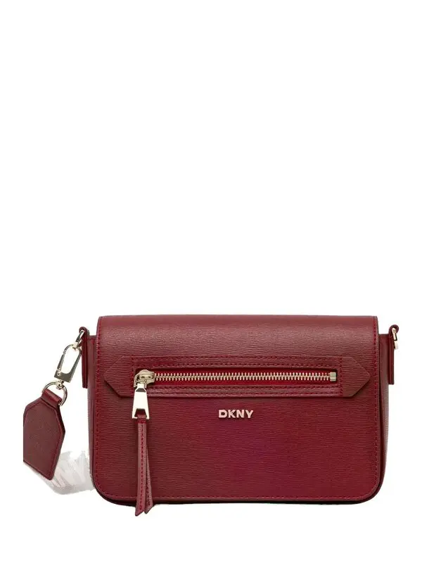 Dkny Bryant Ave Zip Cross Body Bag - Red