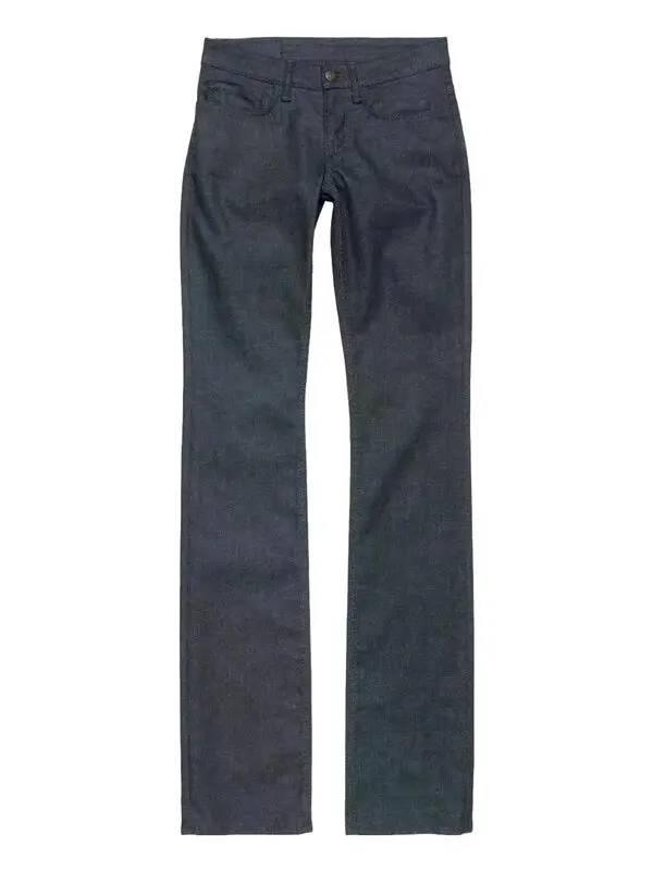 Acne Studios Logo-patch Jeans - Blue