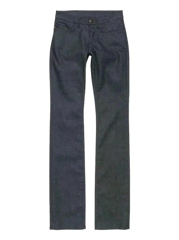 Acne Studios Logo-patch Jeans - Blue